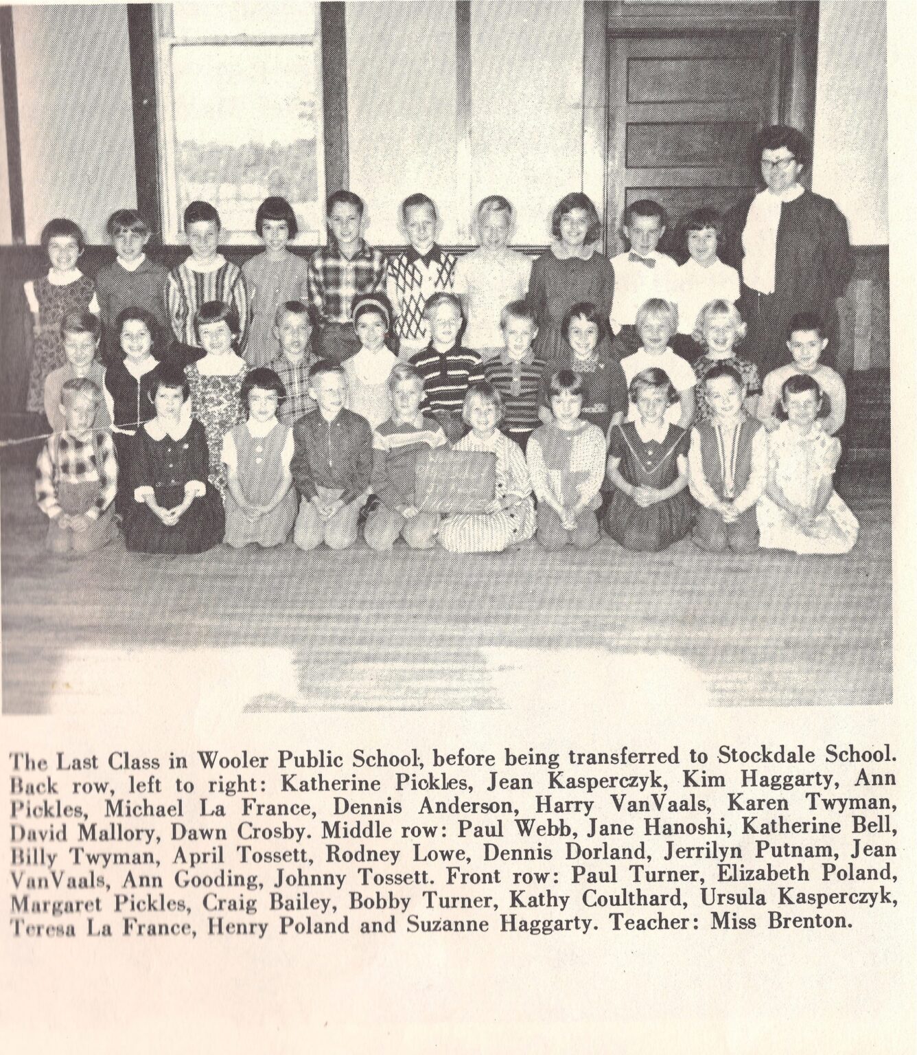 History – Wooler & Area Community Organization